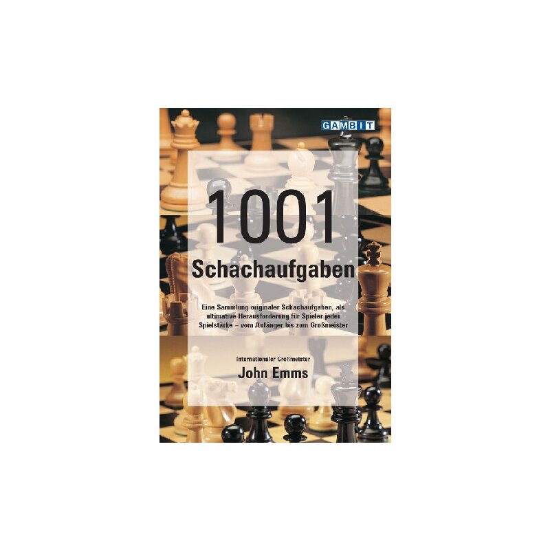 John Emms: 1001 Schachaufgaben, 22,95