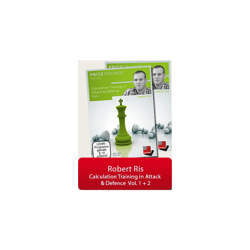 Robert Ris: Calculation Training Attack & Defence Vol.1 + 2, 59,90